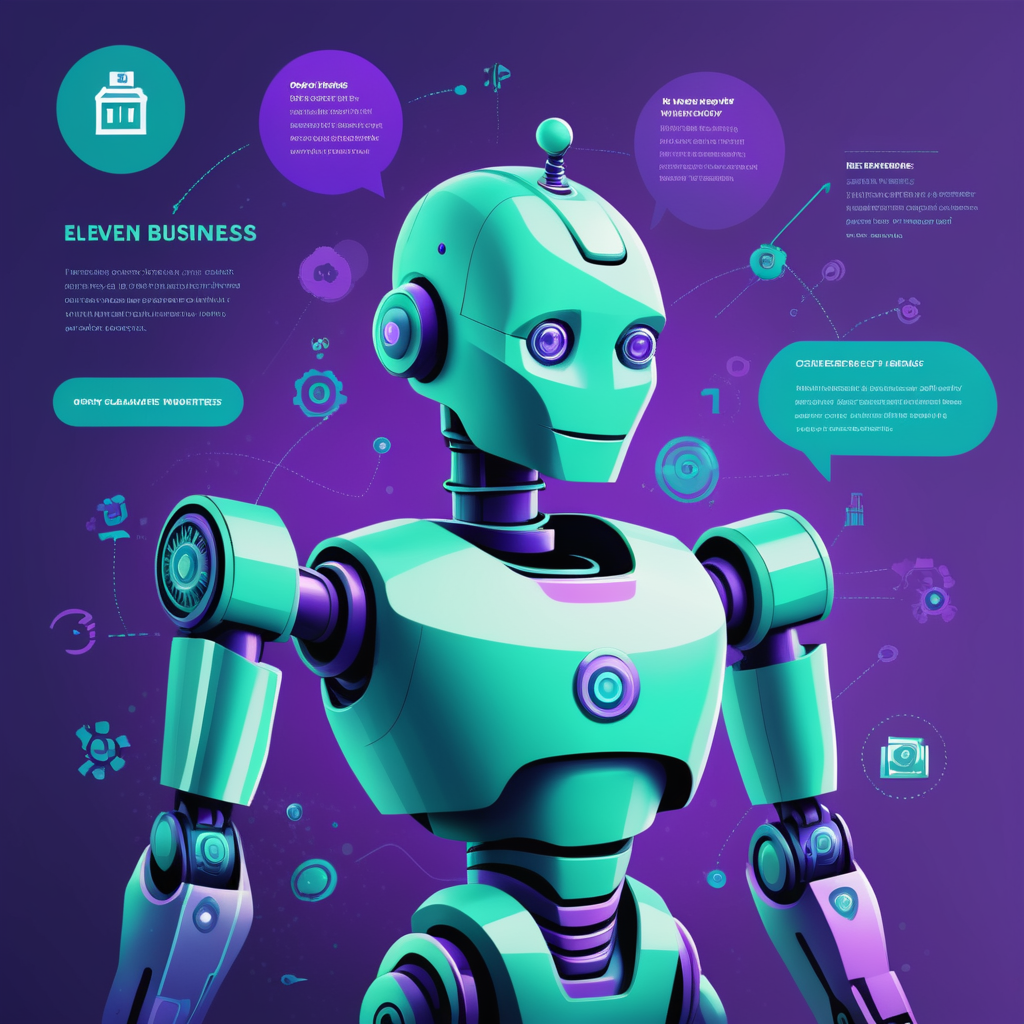 “create a graphic about elevating businesses with AI robot” – Spring AI ...