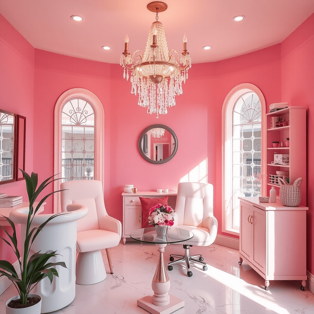 Pink nail salon – Spring AI Studio