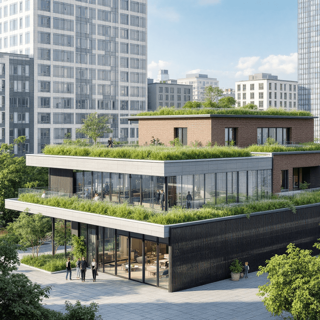 green roof building – Spring AI Studio